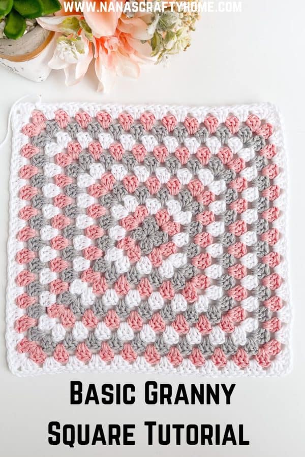Basic Granny Square Crochet Pattern ad-free pdf